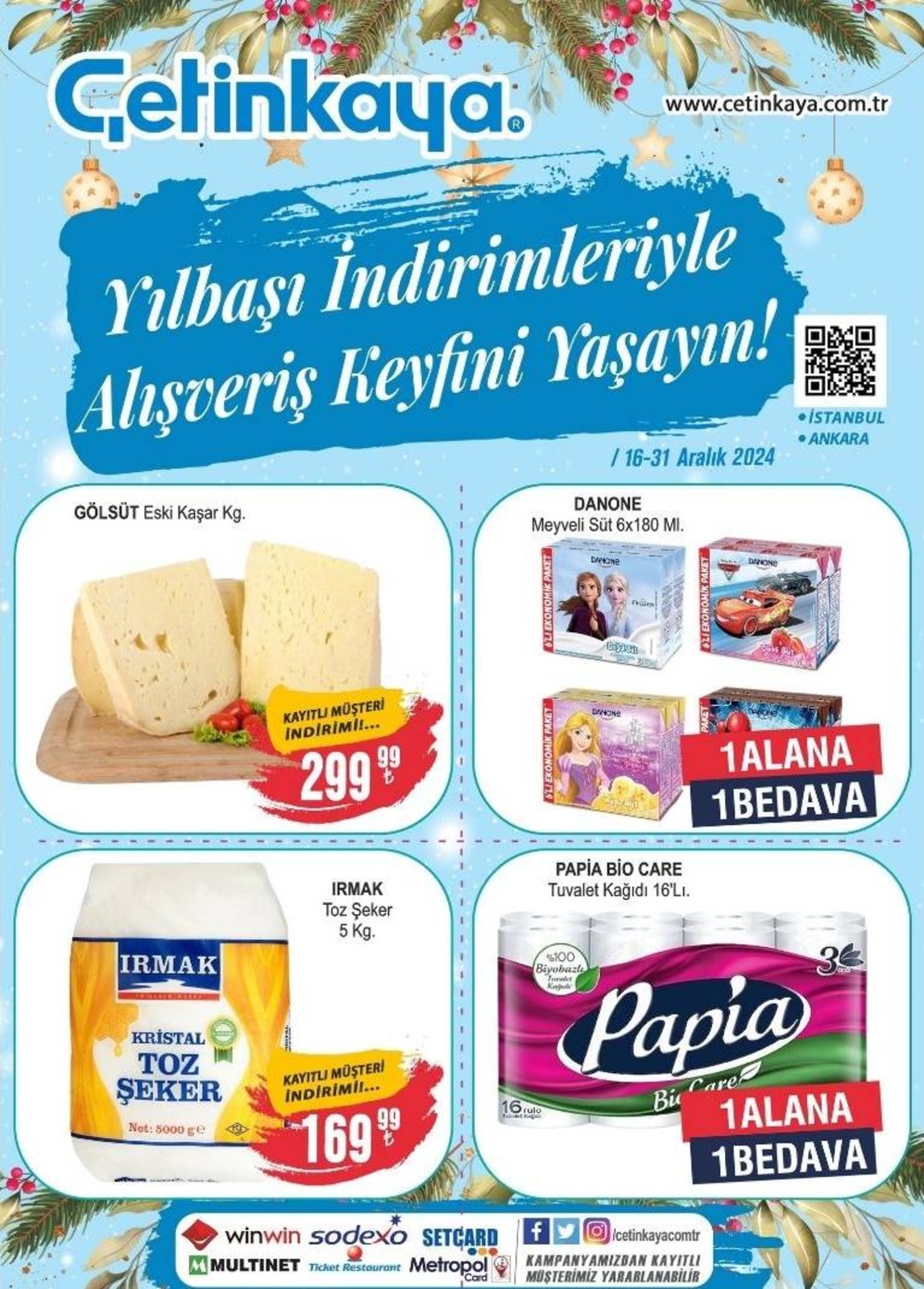Çetinkaya 16 Aralık 2024 Aktüel Kataloğu - İstanbul-Ankara İndirim ...