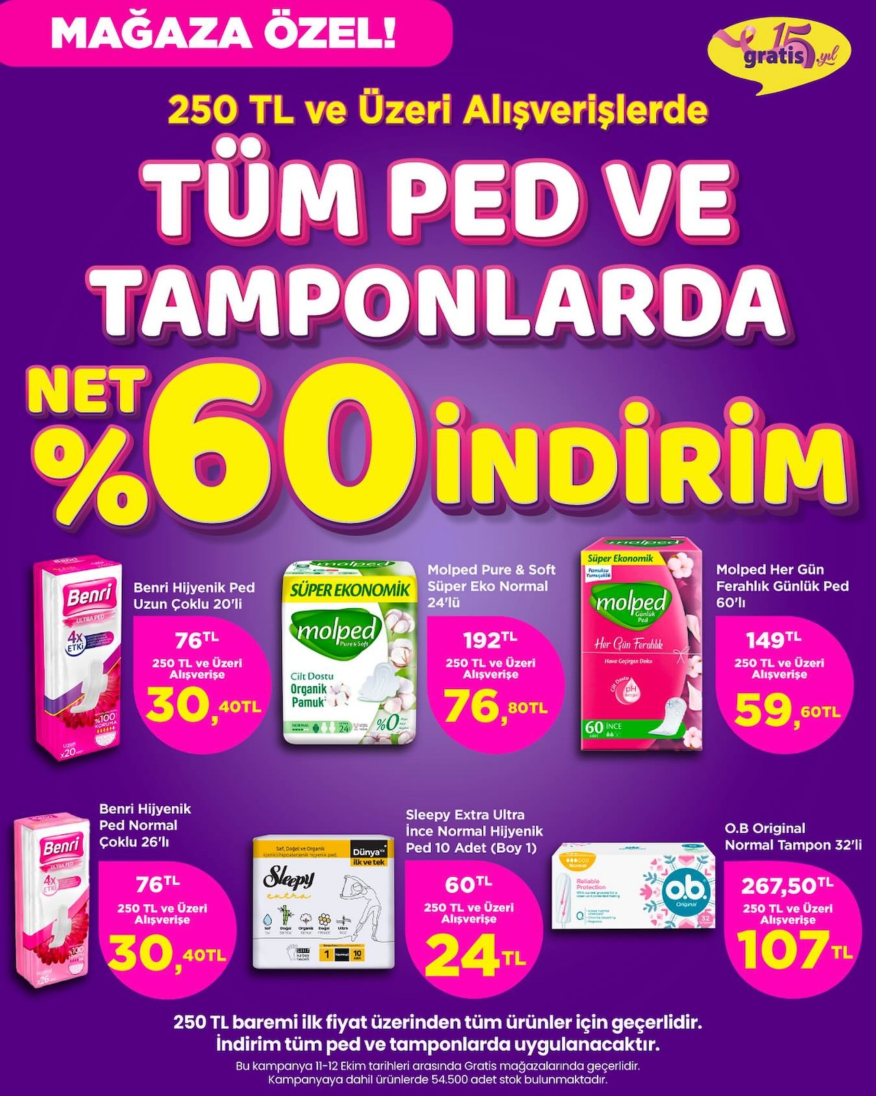 Gratis 11 Ekim 2024 Aktüel Kataloğu - İndirim Broşürü | Akakçe Aktüel