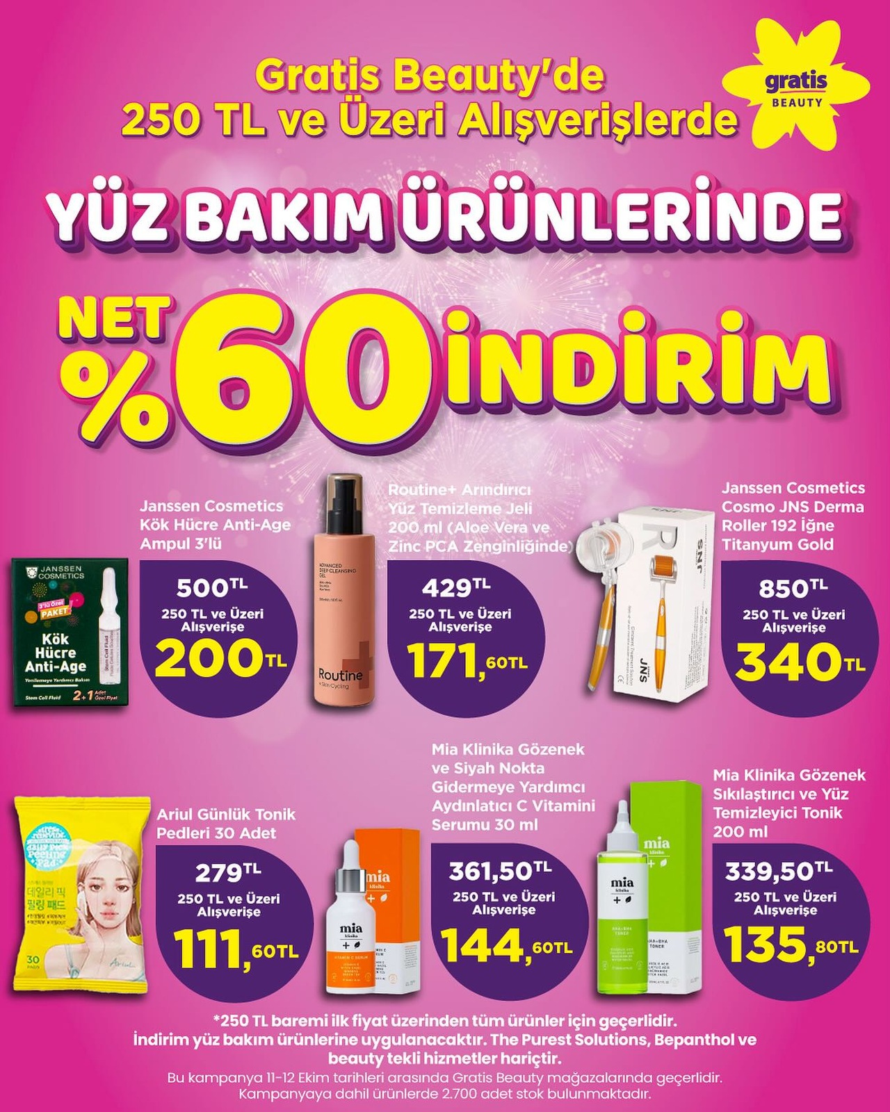 Gratis 11 Ekim 2024 Aktüel Kataloğu - İndirim Broşürü | Akakçe Aktüel