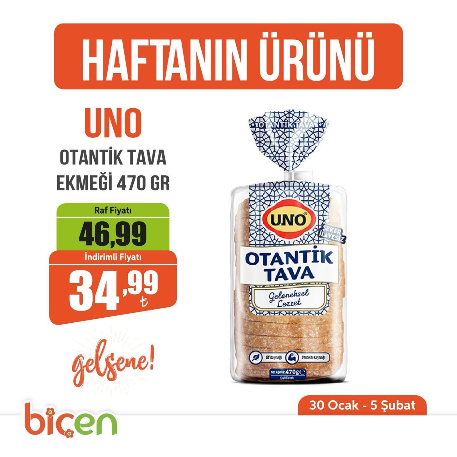 Biçen Market 30 Ocak 2024 Aktüel Kataloğu - Haftanın Ürünü | Akakçe Aktüel