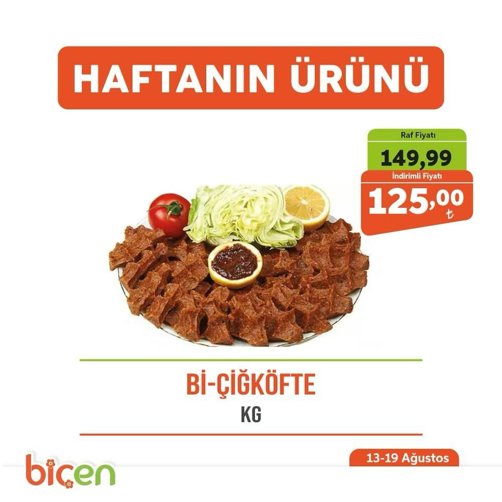 Biçen Market 13 Ağustos 2024 Aktüel Kataloğu - Haftanın Ürünü | Akakçe ...