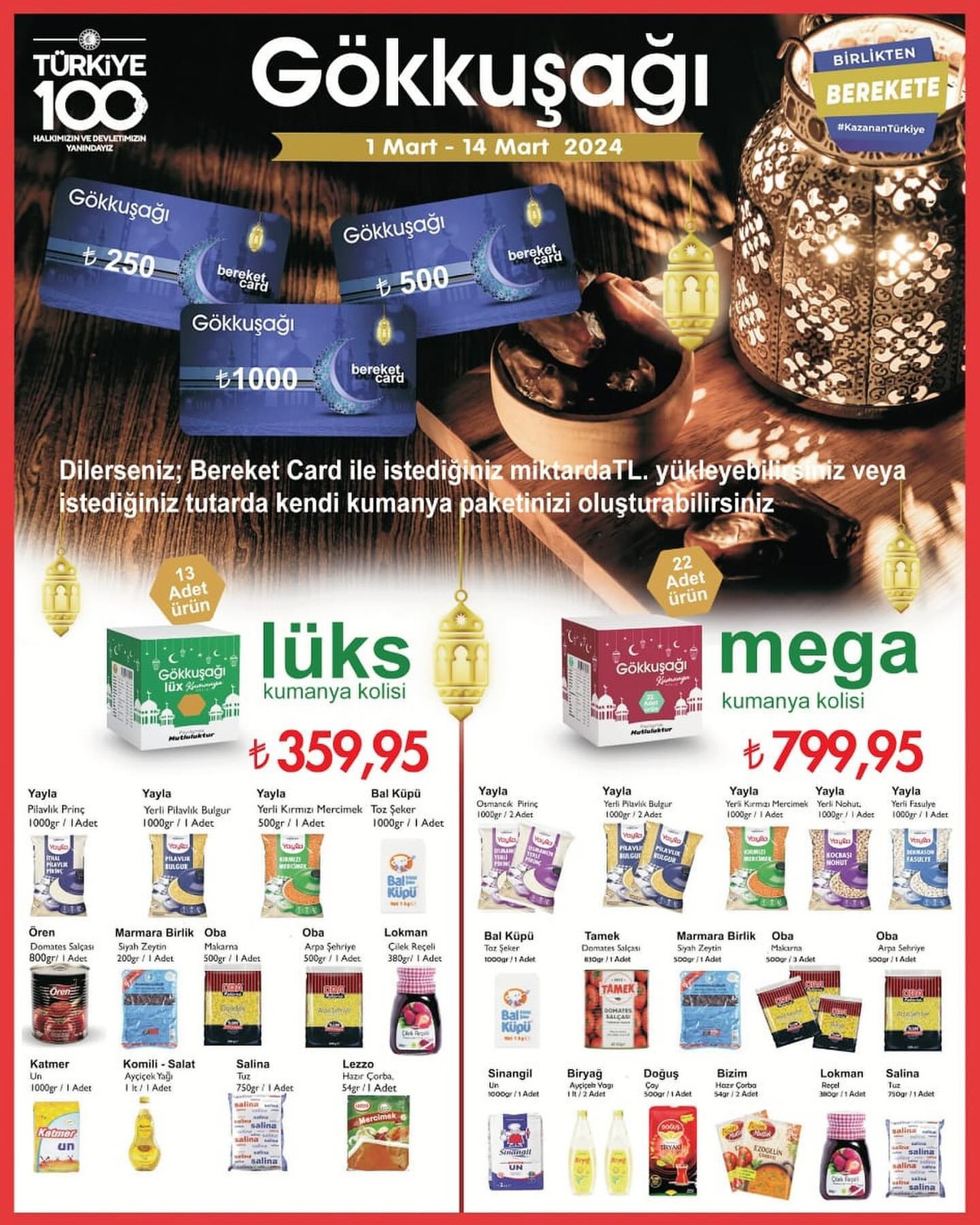 Gökkuşağı Market 1 Mart 2024 Aktüel Kataloğu - İndirim Broşürü | Akakçe ...