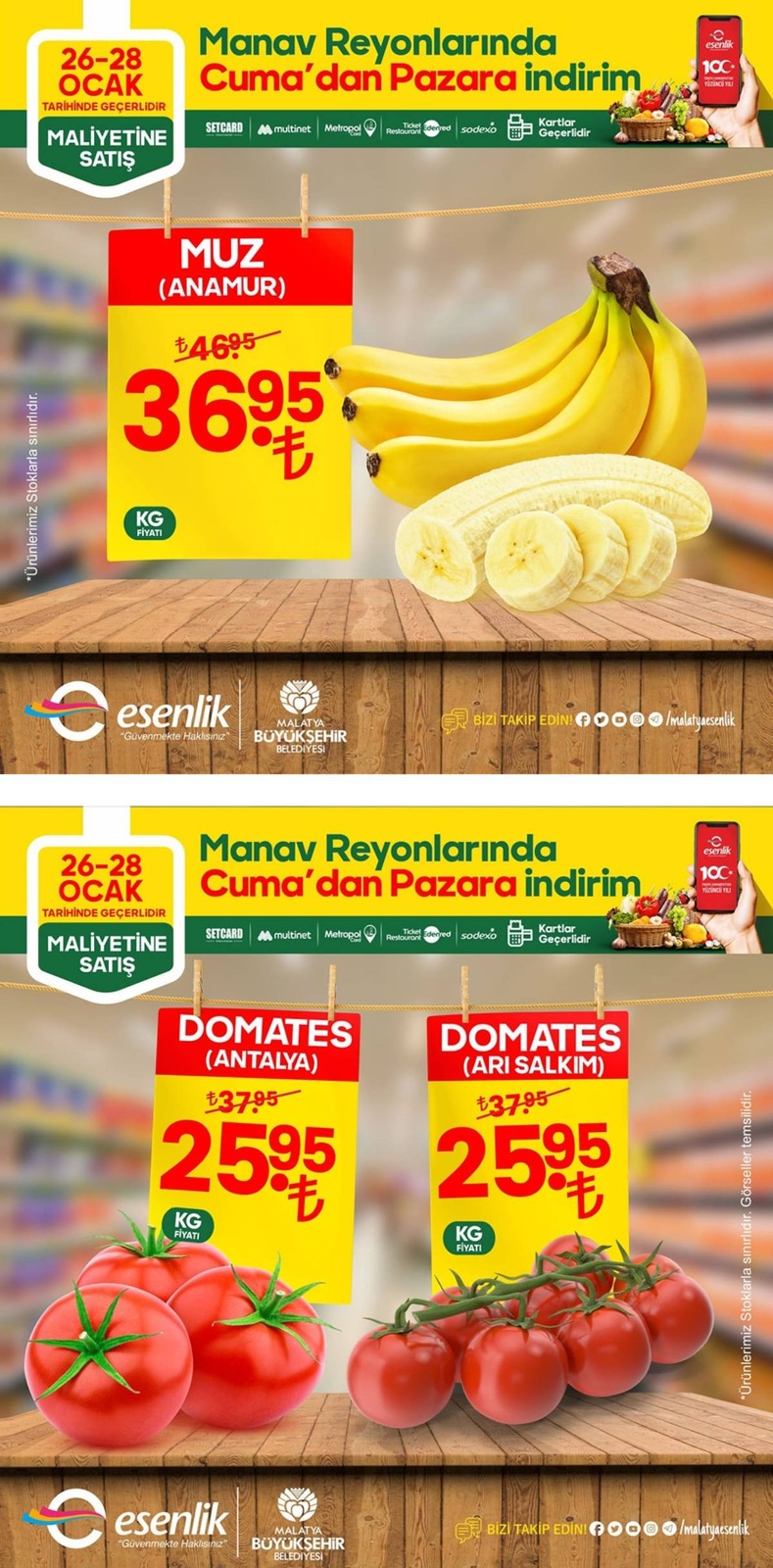 Esenlik 26 Ocak 2024 Aktüel Kataloğu - Manav İndirim Broşürü | Akakçe ...