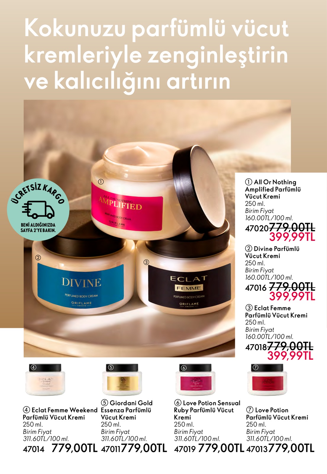 Oriflame 1 Ağustos 2025 Aktüel Kataloğu - İndirim Broşürü | Akakçe Aktüel