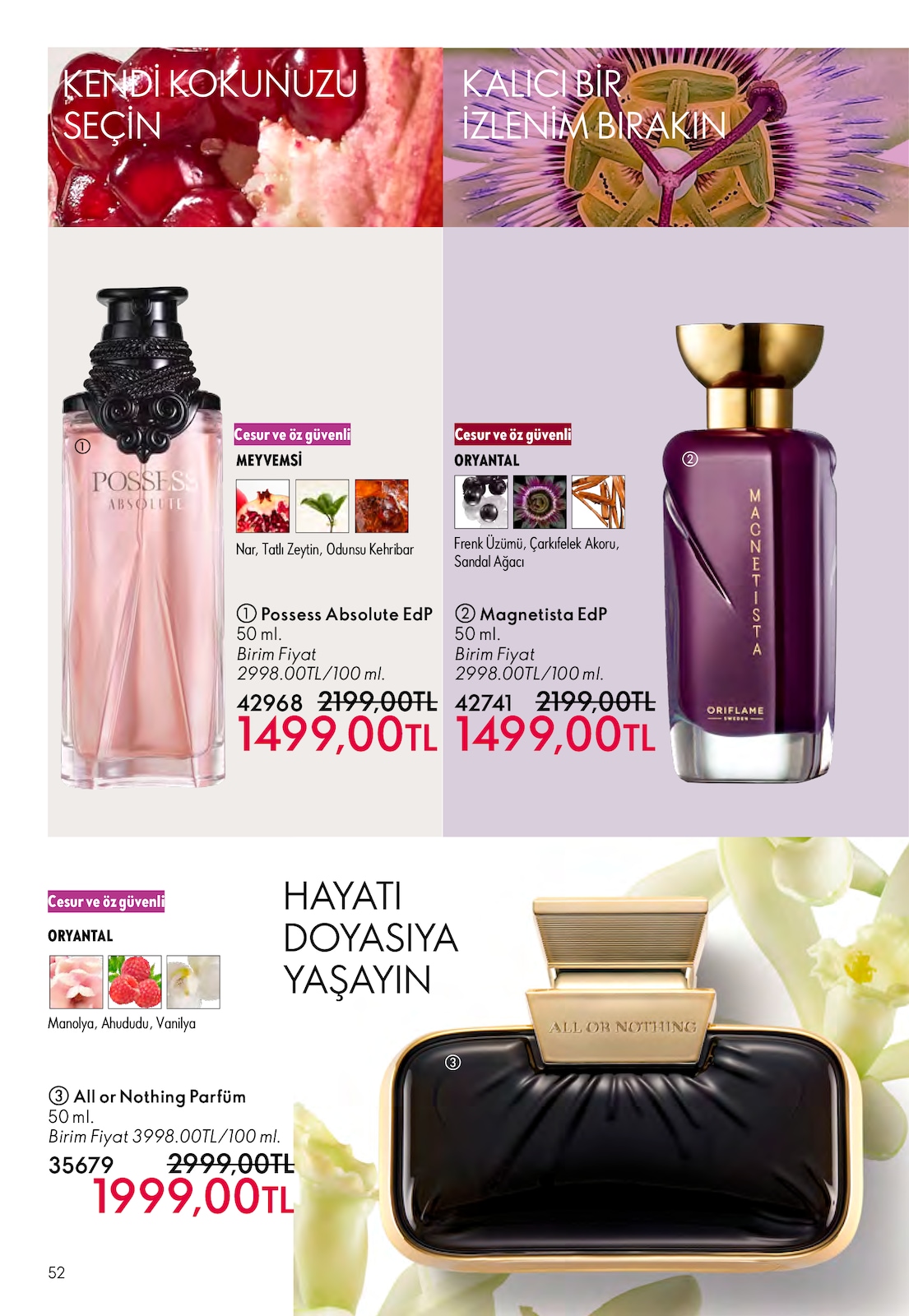 Oriflame 1 Aralık 2025 Aktüel Kataloğu - İndirim Broşürü | Akakçe Aktüel
