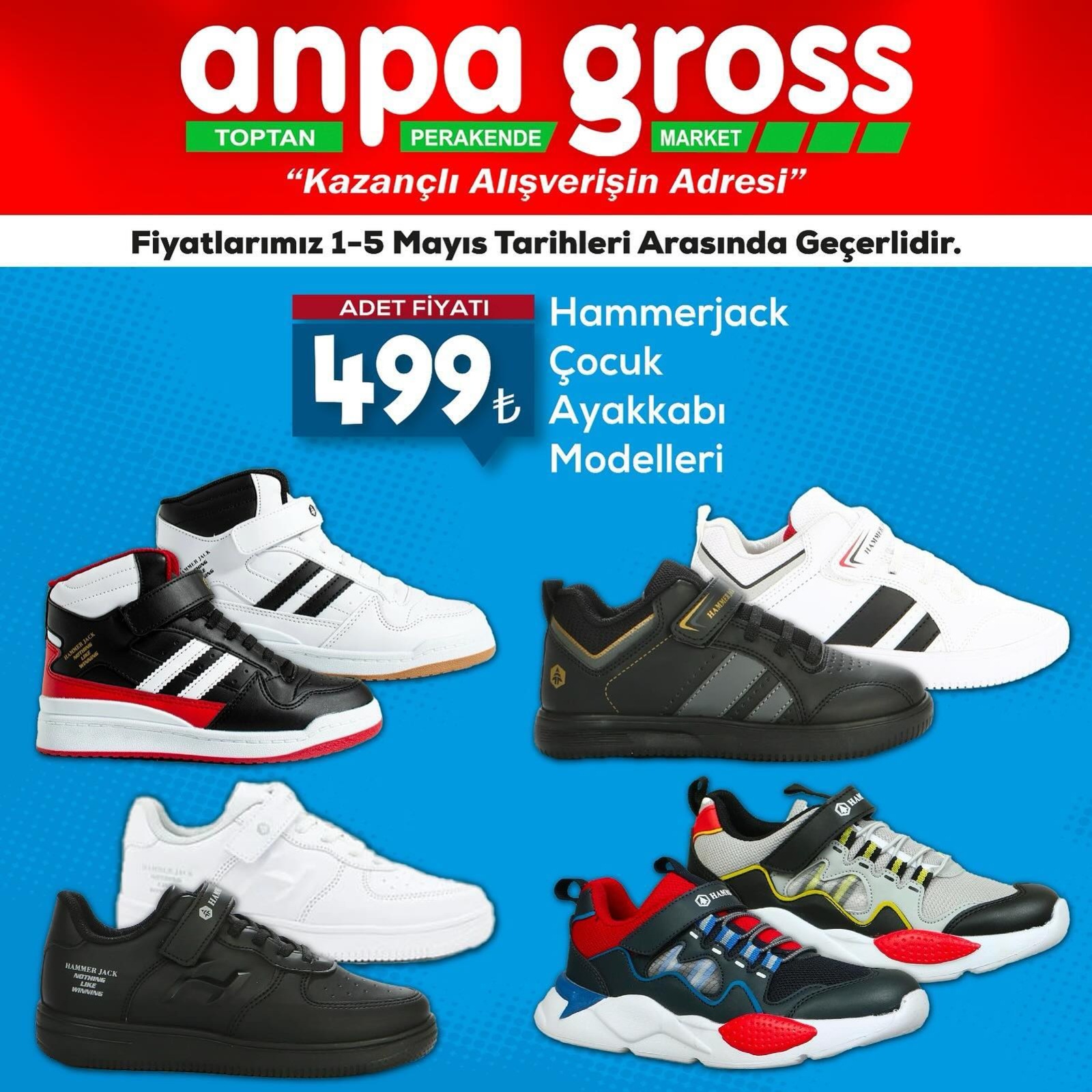 Anpa Gross 1 Mayıs 2024 Aktüel Kataloğu - İndirim Broşürü | Akakçe Aktüel