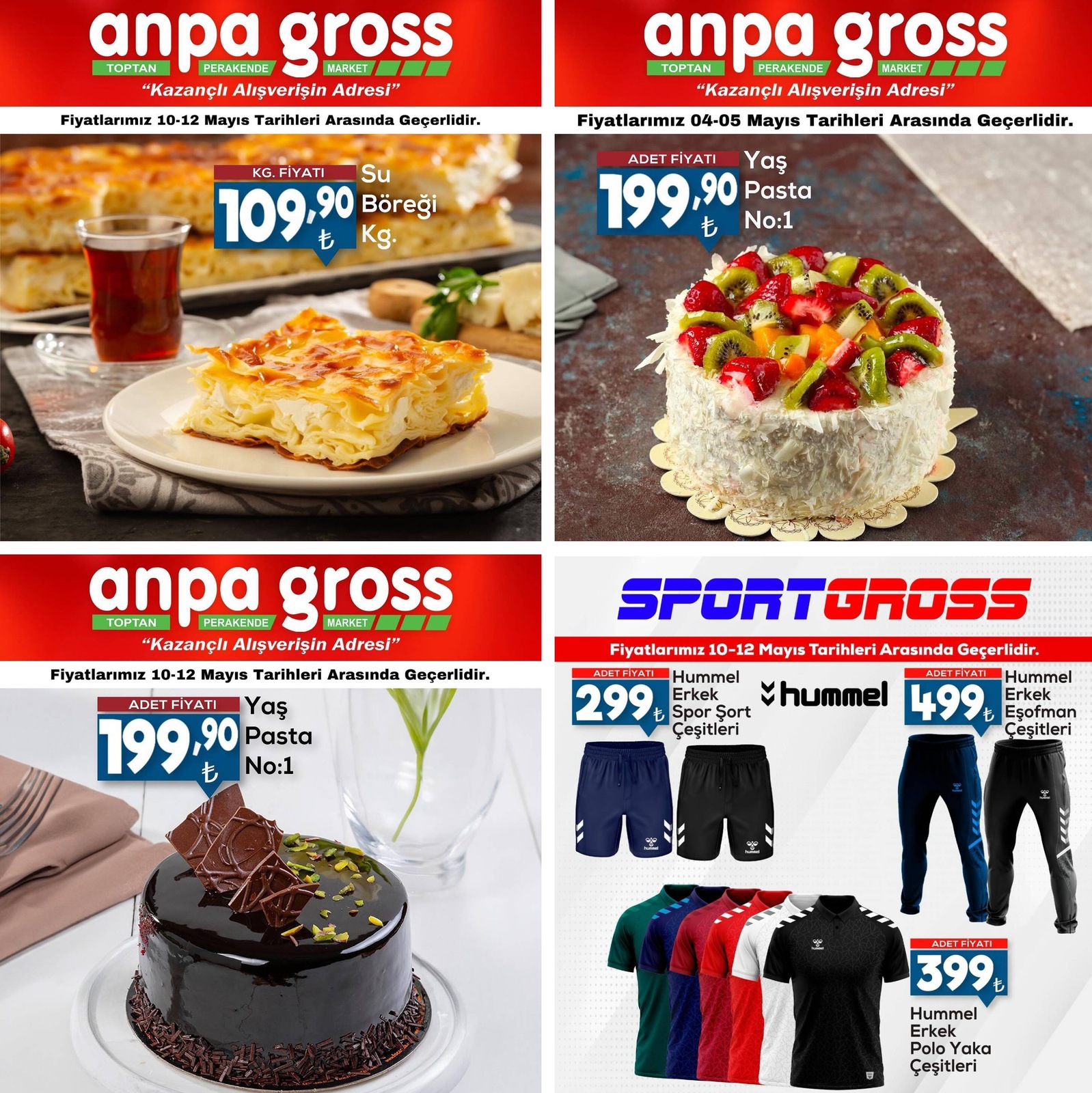 Anpa Gross 10 Mayıs 2024 Aktüel Kataloğu - İndirim Broşürü | Akakçe Aktüel
