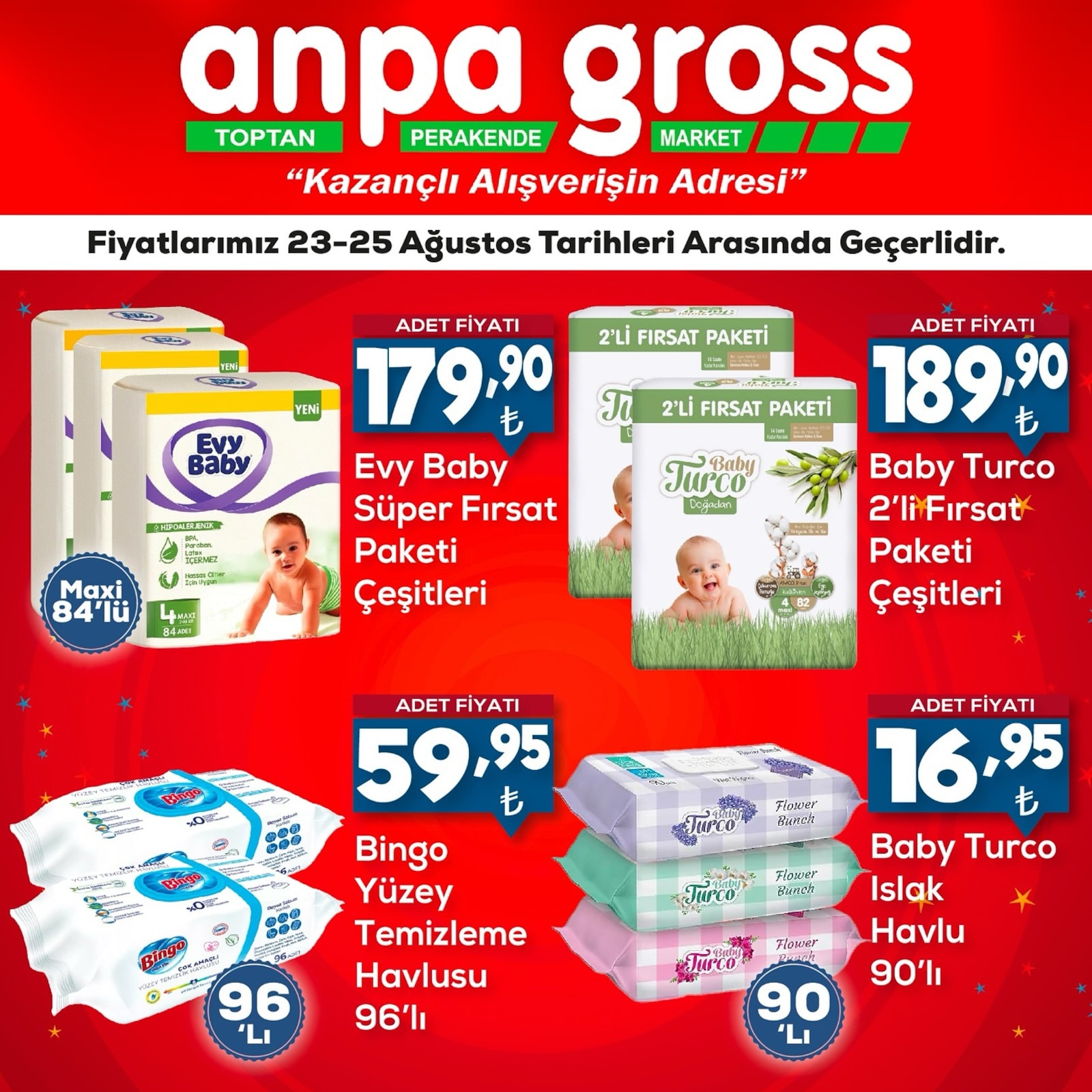 Anpa Gross 23 Ağustos 2024 Aktüel Kataloğu - İndirimli Ürünler | Akakçe ...