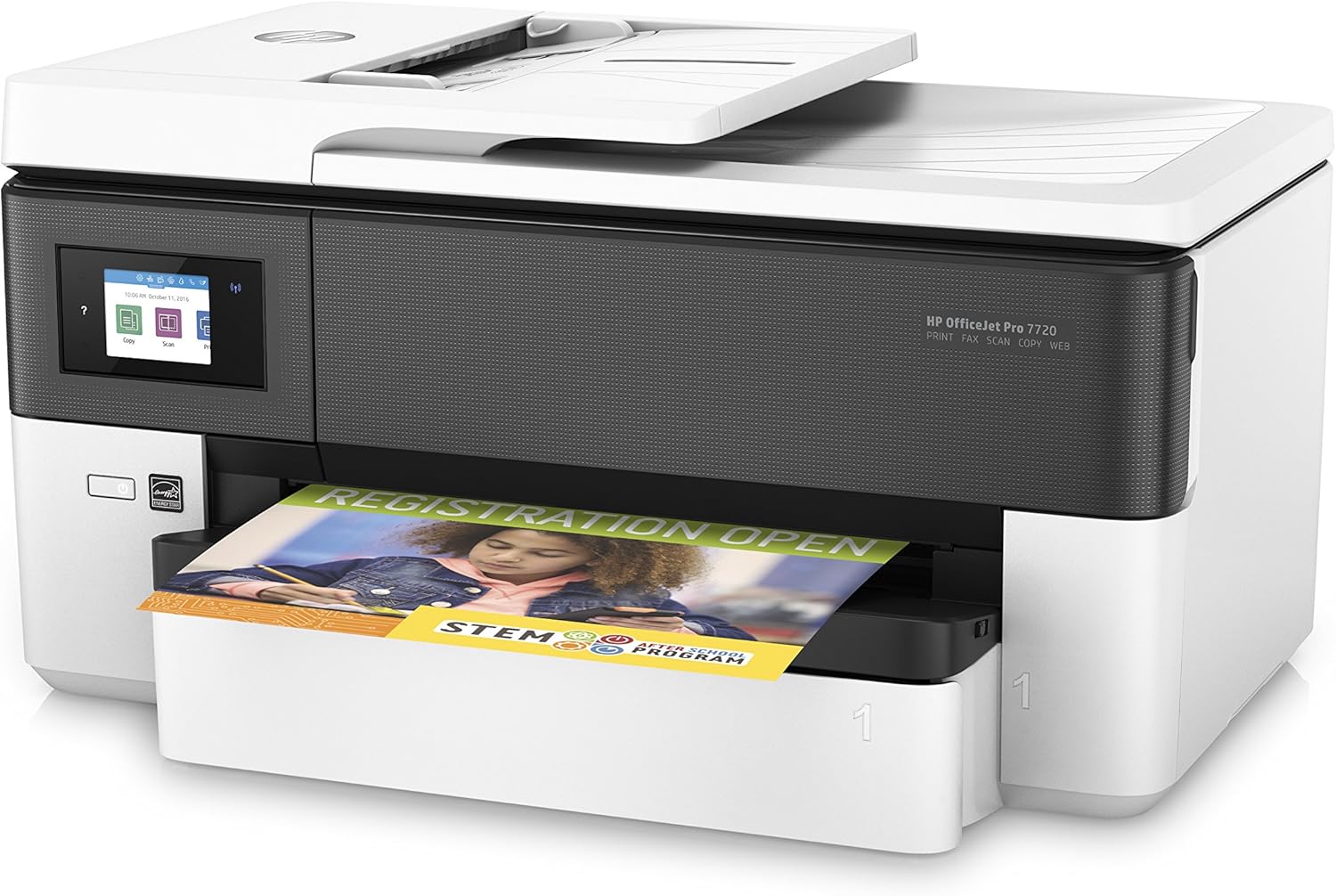 HP Officejet Pro 7720 Y0S18A Wi-Fi + Tarayıcı + Fotokopi + Faks Renkli ...