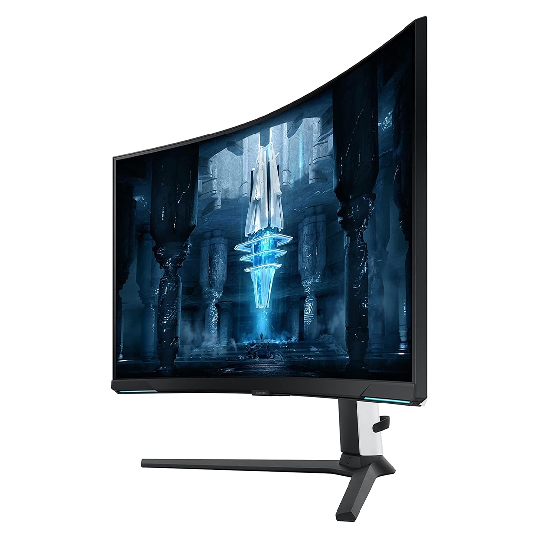 Samsung Odyssey Neo G8 Ls32bg850nuxuf 32 1 Ms 4k Curved Pivot 240 Hz