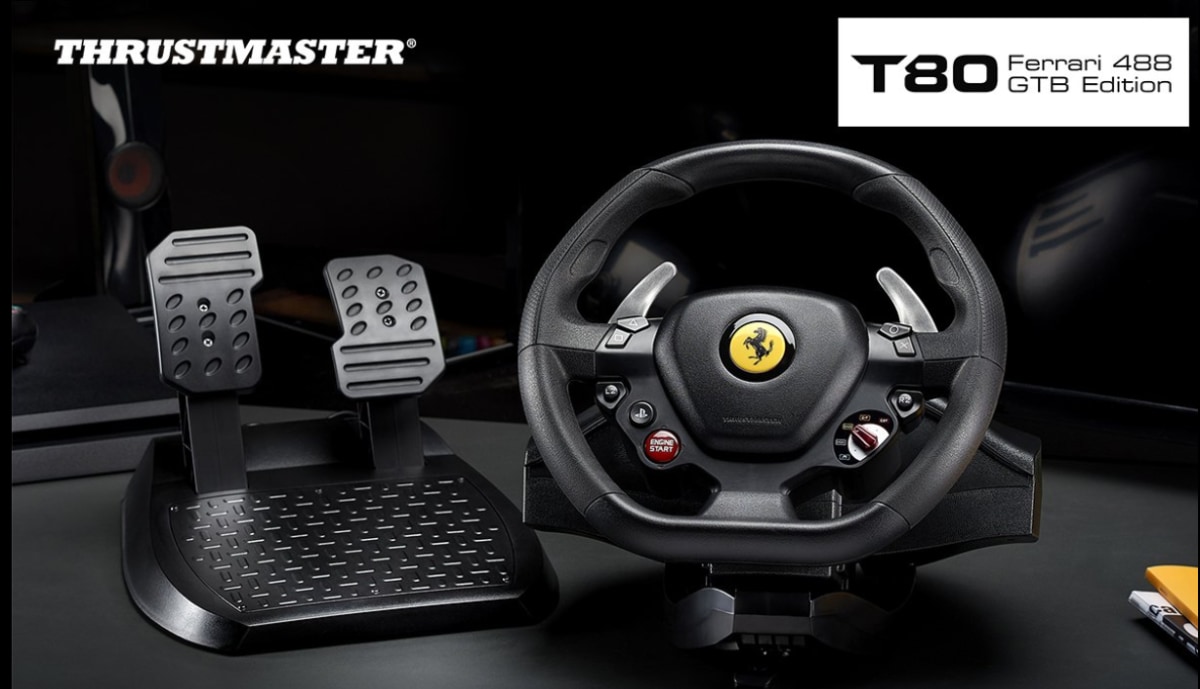 Thrustmaster T80 Ferrari 488 GTB Edition Direksiyon Seti Fiyatları ...