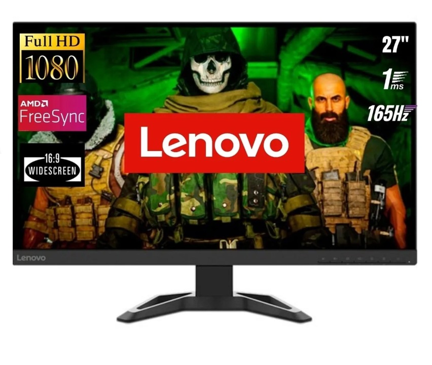 Lenovo G27-30 66E7GAC2TK 27" 1 ms Full HD 165 Hz Oyuncu Monitörü ...