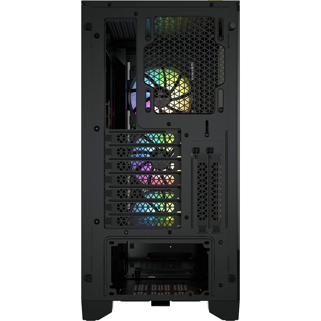 Corsair iCUE 4000X RGB CC-9011204-WW Fanlı Beyaz E-ATX Oyuncu Kasası ...