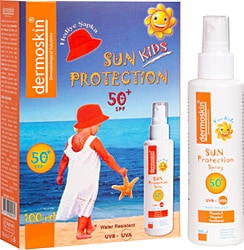 Dermoskin Sun Protection Kids Spf 50 100 ml Şapka Hediyeli Güneş Spreyi ...
