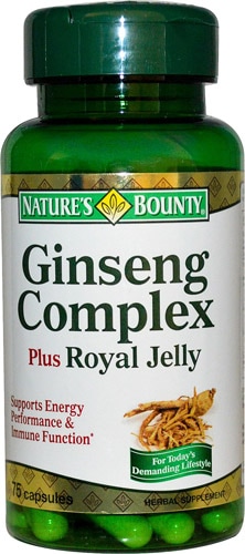 Nature's Bounty Ginseng Complex Plus Royal Jelly 75 Kapsül Fiyatları, Özellikleri ve Yorumları ...