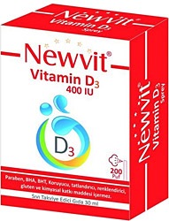 Newvit Vitamin D3K2 Sprey 30Ml 2 Adet Fiyatları, Özellikleri ve ...