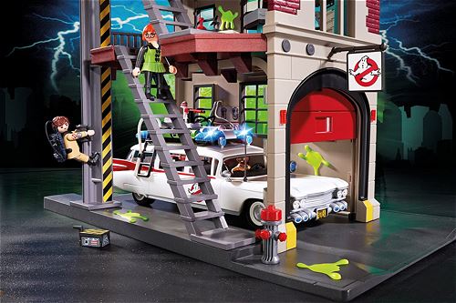 Playmobil ghostbusters firehouse store