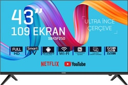 Saba SB43F250 Full HD 43" 109 Ekran Uydu Alıcılı Android Smart LED TV Fiyatları, Özellikleri ve ...