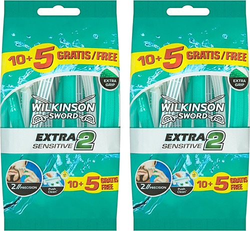 Wilkinson Sword Extra 2 Sensitive 10+5 2 Adet Tıraş Bıçağı Fiyatları ...