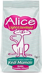 Alice Light Sterilised Balıklı Tavuklu Sebzeli 1 kg Kısırlaştırılmış ...