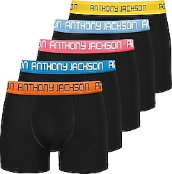 ANTHONY JACKSON 6'LI KUTU PREMIUM BOXER RONIN (SİYAH-FÜME-LACİ-BORDO, L ...