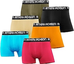 ANTHONY JACKSON 6'LI KUTU PREMIUM BOXER RONIN (SİYAH-FÜME-LACİ-BORDO, L ...