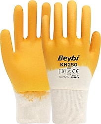 Beybi K40 Nitril Kaplı Pamuk ve Polyester Örgü Eldiven Fiyatları ...