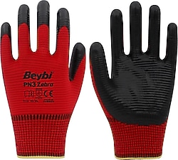 Beybi PN75 Polyester Örme Nitril Eldiven Fiyatları, Özellikleri ve ...