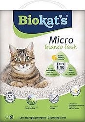 Biokat 's Micro Bianco Fresh 6 lt Topaklanan Kedi Kumu Fiyatları ...