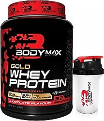 BODYMAX Gold Whey Protein Çikolata Aromalı 30grx15 Şase Protein Tozu ...