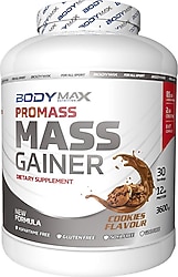 BODYMAX Promass Mass Gainer 3600gr Çilek Aromalı Karbonhidrat Tozu ...