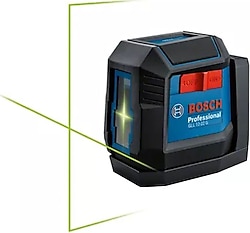 Bosch Professional GLL 2-10 G Çizgi Lazer (10m Çalışma Alanı, 3 x AA ...
