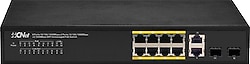 Cnet CSH-800P 8 Port 10/100 Mbps PoE Switch Fiyatları, Özellikleri ve ...