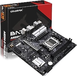 Colorful BATTLE-AX B650M-PLUS Wi-Fi V15 AMD AM5 DDR5 Micro ATX Anakart ...