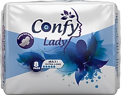 Confy Lady Hijyenik Ped Classic Uzun Gün 16 lı Paket Fiyatları ...