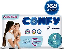 Confy Premium 3 Numara Midi 256'lı Bebek Bezi Fiyatları, Özellikleri ve ...