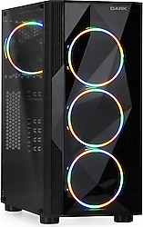 Dark Diamond Pro Mesh DKCHDIAMONDPROMS FRGB Fanlı ATX Oyuncu Kasası ...
