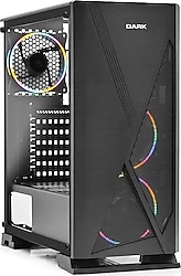 Dark Diamond Pro Mesh DKCHDIAMONDPROMS FRGB Fanlı ATX Oyuncu Kasası ...