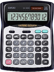Daxi DX-7500 Beyaz 12 Haneli Hesap Makinesi Fiyatları, Özellikleri ve ...