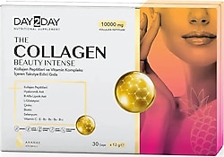 DAY2DAY The Collagen Beauty Intense Çilek Aromalı 30 Şase 10000 Mg ...