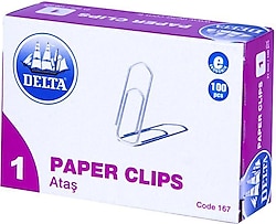 Delta Ataş Dev NO:5 5 Cm Büyük Ataş 100 Lü Kutu (1 Paket 5 Kutu ...