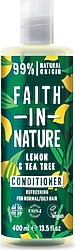 Faith in Nature Doğal Limon & Çay Ağacı Ferahlatıcı Normal & Yağlanmaya ...