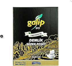 Galip Premium 15 gr 50'li Demlik Poşet Çay Fiyatları, Özellikleri ve ...