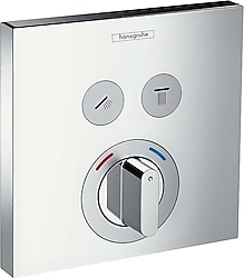 Hansgrohe ShowerSelect 15763000 Termostatik 2 Çıkışlı Krom Ankastre ...