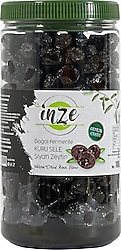 İnze Doğal Fermente Gemlik Kuru Sele Siyah Zeytin 400 gr Fiyatları ...