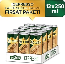 Jacobs Icepresso Latte Soğuk Kahve 250 ml Fiyatları, Özellikleri ve ...