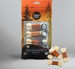 Jose Dog Chicken Twist Burgu 12 cm 7'li 70 gr Kemik Köpek Ödülü ...