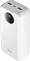 Juo 10000 mAh 22.5 W LED Ekranlı Lightning ve Type-C Kablolu Powerbank ...