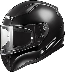 LS2 Rapıd 2 Race Parlak Siyah Full Face Motosiklet Kaskı Siyah Camlı ...