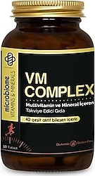 Microbiome VM Complex Multivitamin 30 Tablet Fiyatları, Özellikleri ve ...
